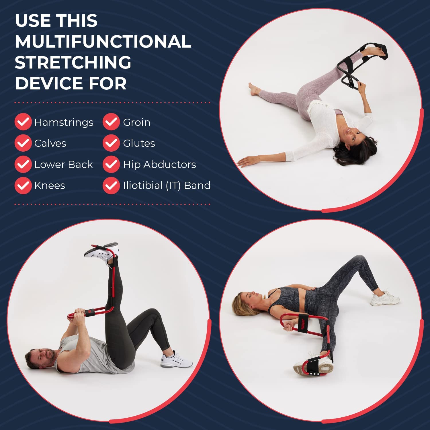 IdealStretch Original Basic Style Hamstring Stretcher Device - Hamstri ...